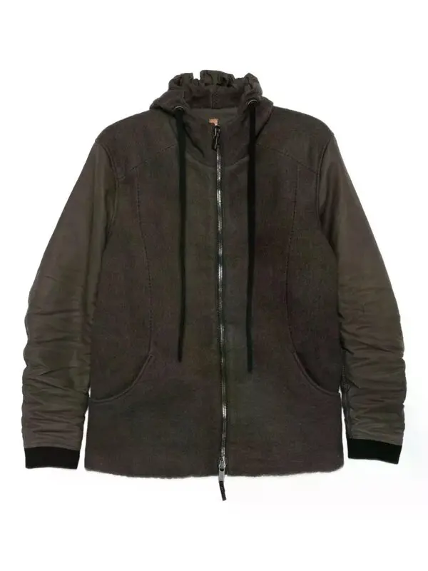 LAYER ZERO Panelled Hooded Jacket