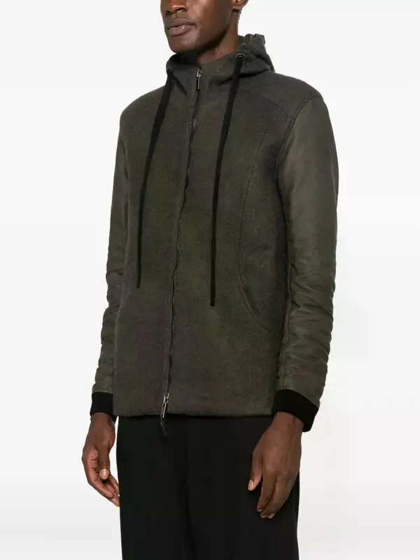 LAYER ZERO Panelled Hooded Jacket