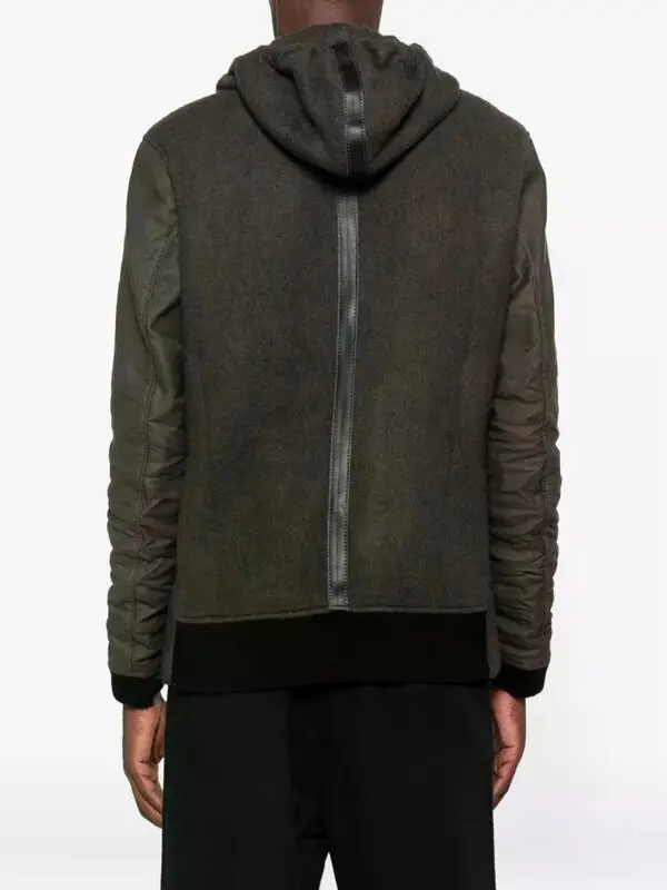 LAYER ZERO Panelled Hooded Jacket
