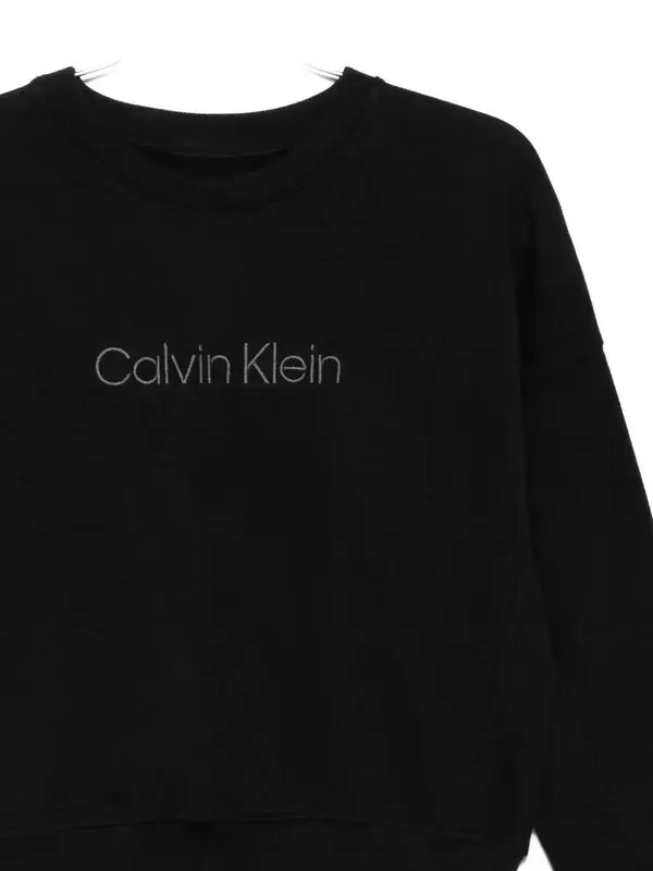 Calvin Klein Logo-embroidered Sweater