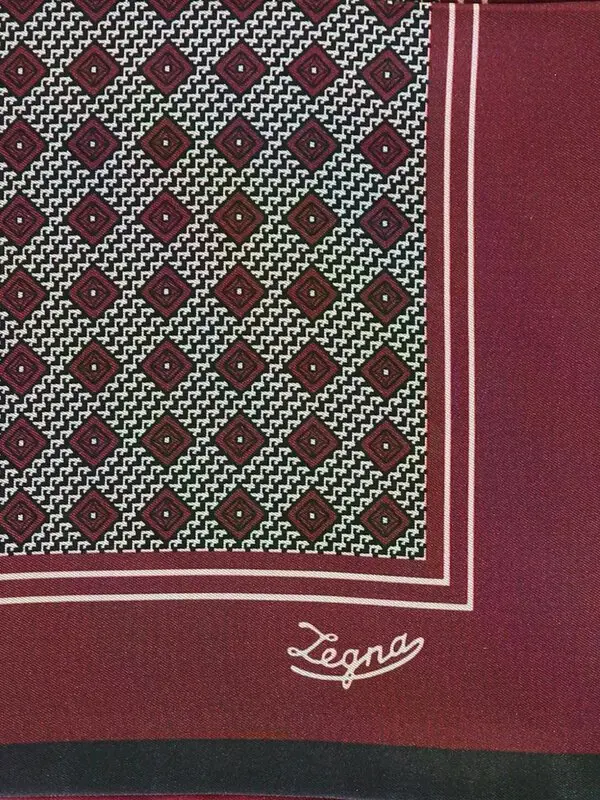 Zegna Logo-print Scarf
