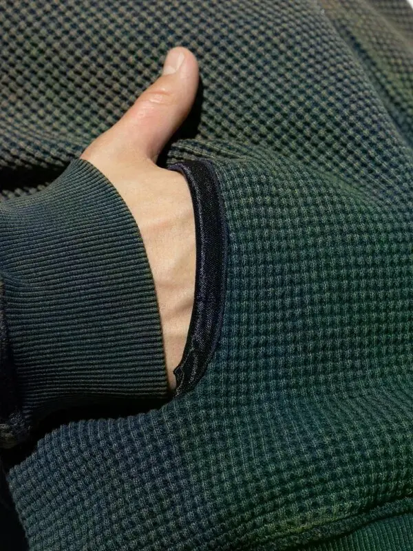 DIESEL® Waffle-knit Cardigan