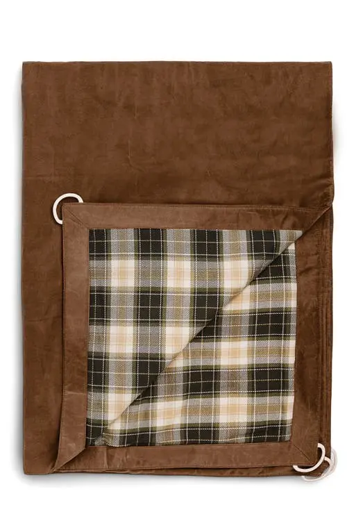 AMUNDSEN SPORTS Field Blanket - Chequered Earth