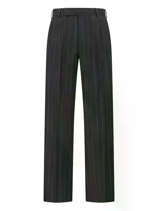 PT TORINO Quindici Striped Trousers
