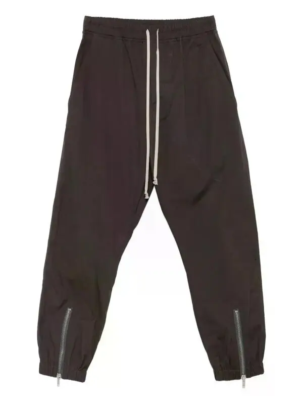 Rick Owens Drawstring Zip-cuff Trousers