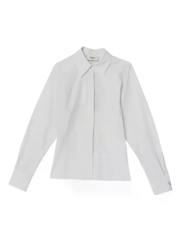 Fendi Long-sleeve Button Down Shirt