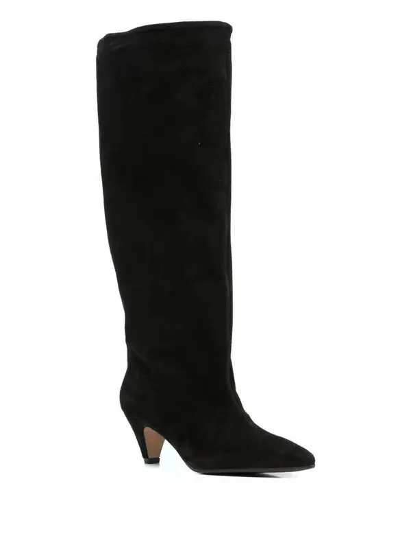 FABIO RUSCONI Suede Knee-high Boots