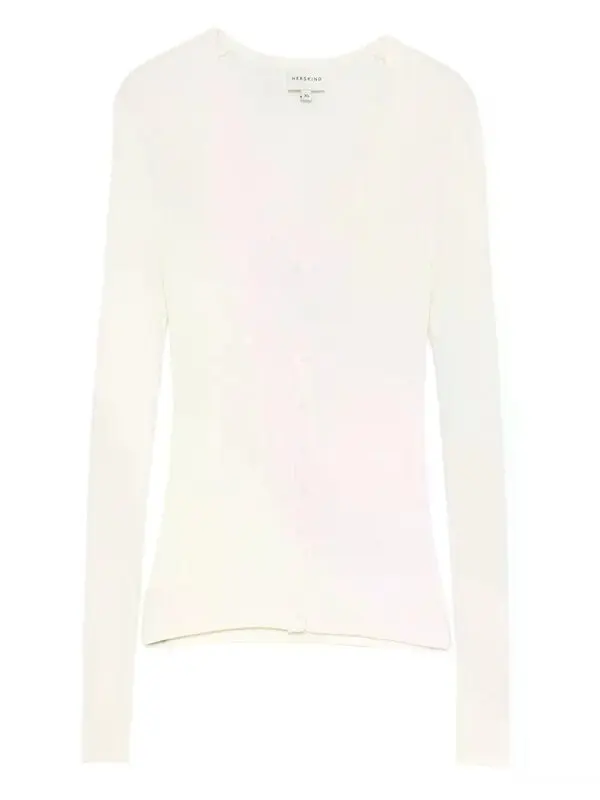 HERSKIND Chichi Cardigan - White