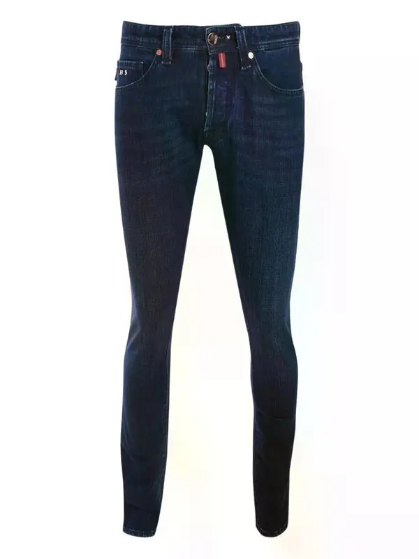 TRAMAROSSA Leonardo Logo-patch Jeans - Blue