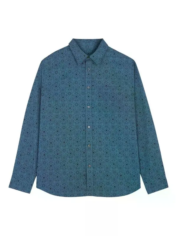 Maison Kitsuné Floral-print Shirt