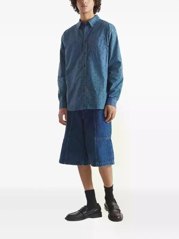 Maison Kitsuné Floral-print Shirt
