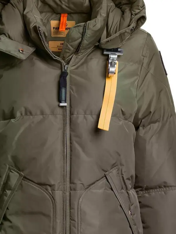 PARAJUMPERS Hooded Quilted Jacket - Green