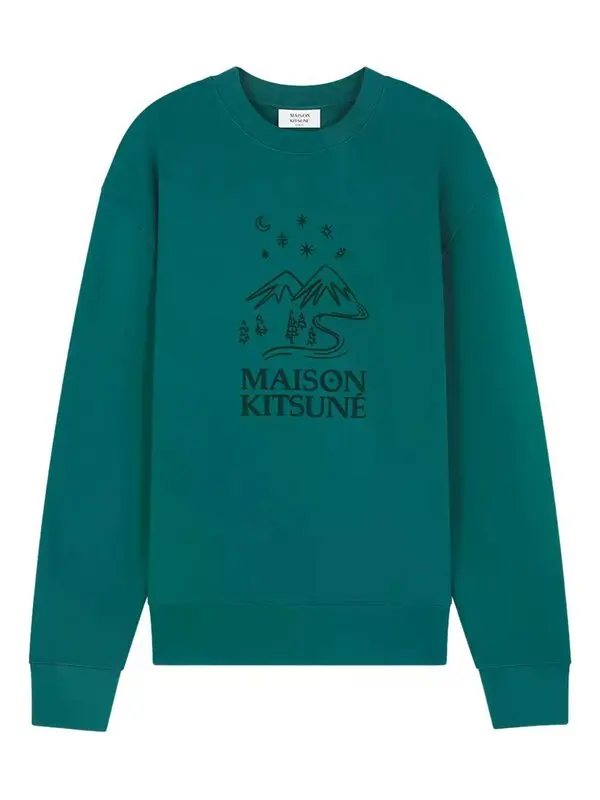 Maison Kitsuné Graphic-print Sweatshirt