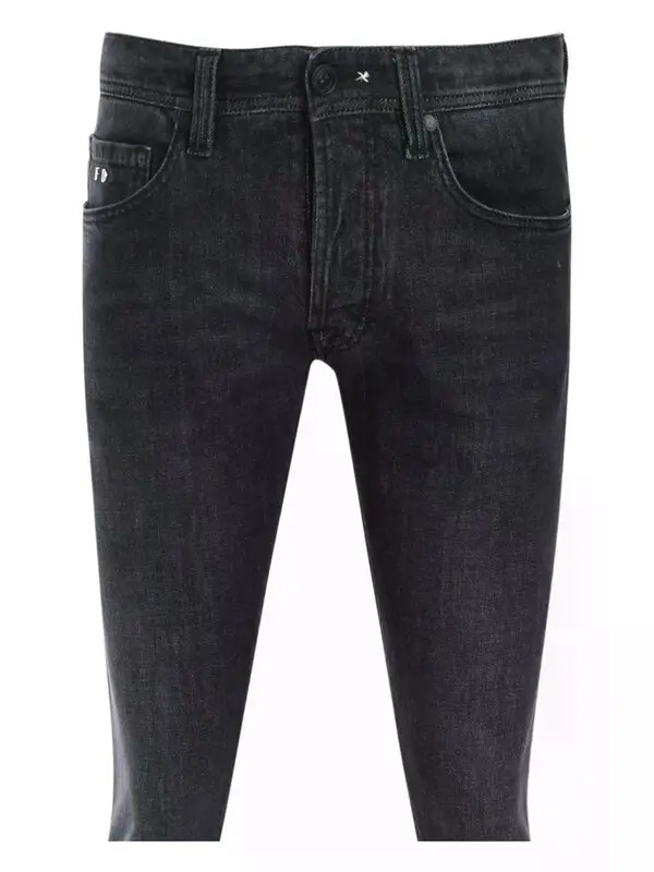 TRAMAROSSA Leonardo Logo-patch Jeans - Grey