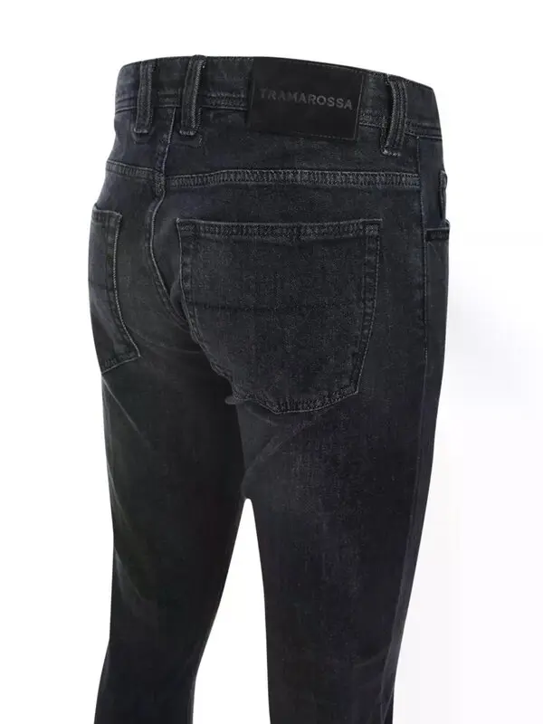TRAMAROSSA Leonardo Logo-patch Jeans - Grey