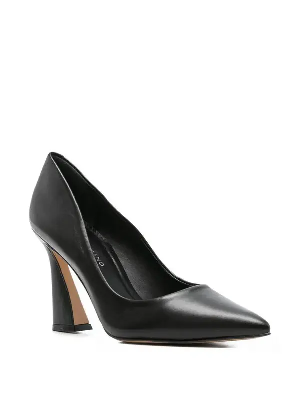 ANDREA CARRANO 95mm Pointed-toe Sculptural-heel Pumps