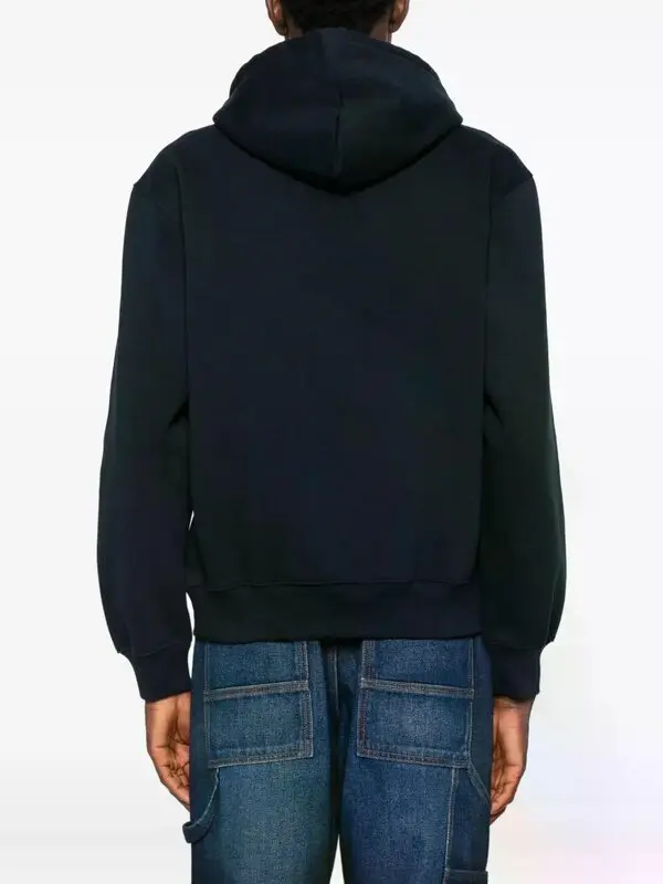 Carhartt Work In Progress Logo-embroidered Hoodie - Blue