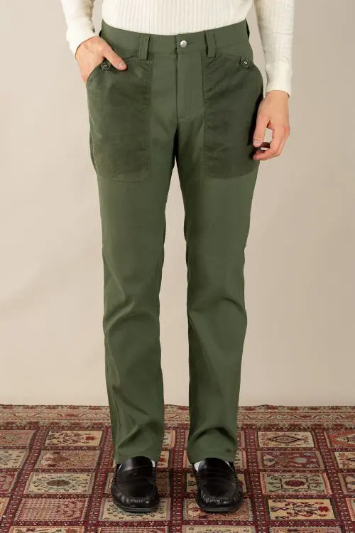 AMUNDSEN Field Slacks - Spruce Green