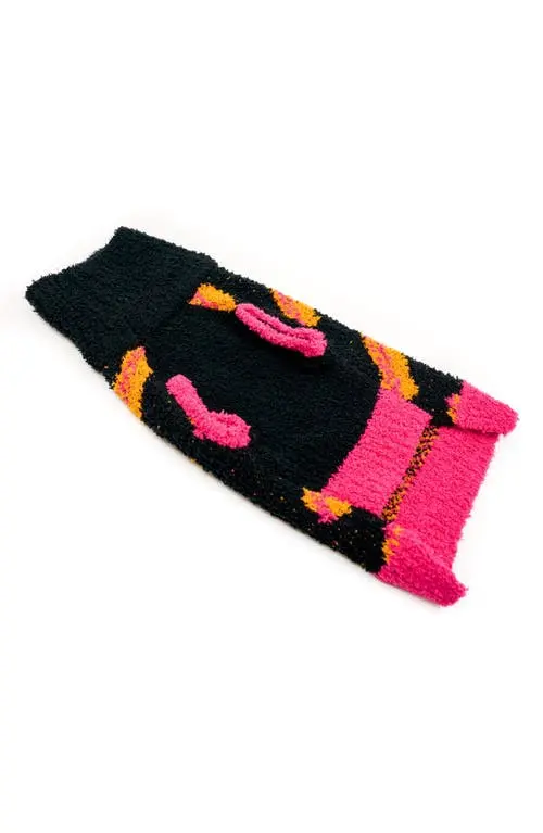 THE FURRYFOLKS Hot Doggie Turtleneck Pet Sweater