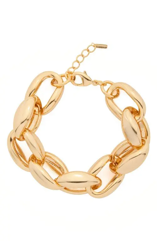 ST. MORAN Chunky Chain Link Bracelet - Gold