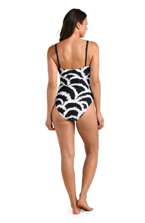 La Blanca Shadows Lingerie One-piece Swimsuit