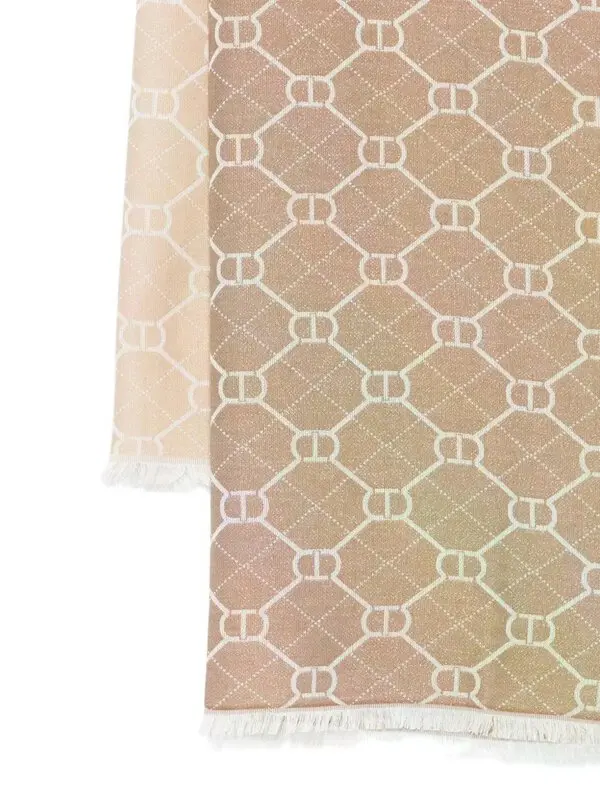 TWINSET Logo-pattern Scarf