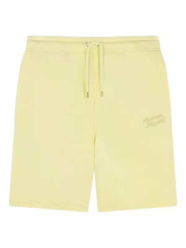 Maison Kitsuné Drawstring Shorts - Yellow