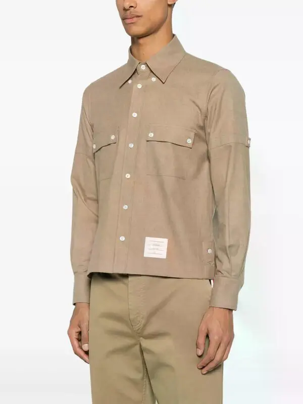 Thom Browne Cotton Flannel Shirt