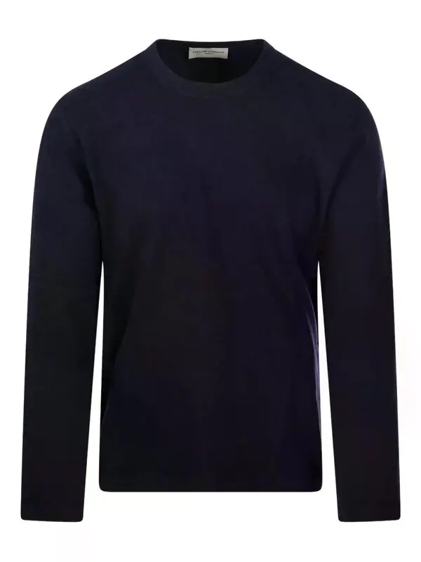 Officine Générale Long-sleeve Crew-neck Top - Blue