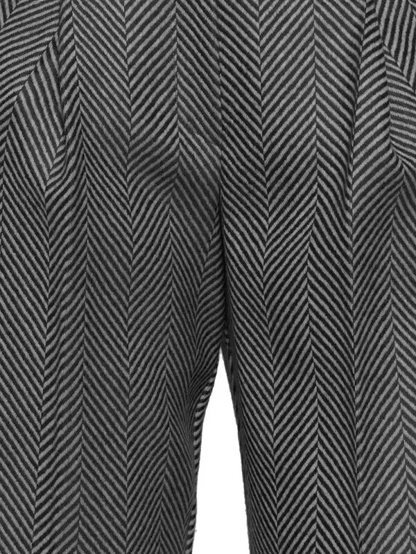 FORTE_FORTE Herringbone Trousers
