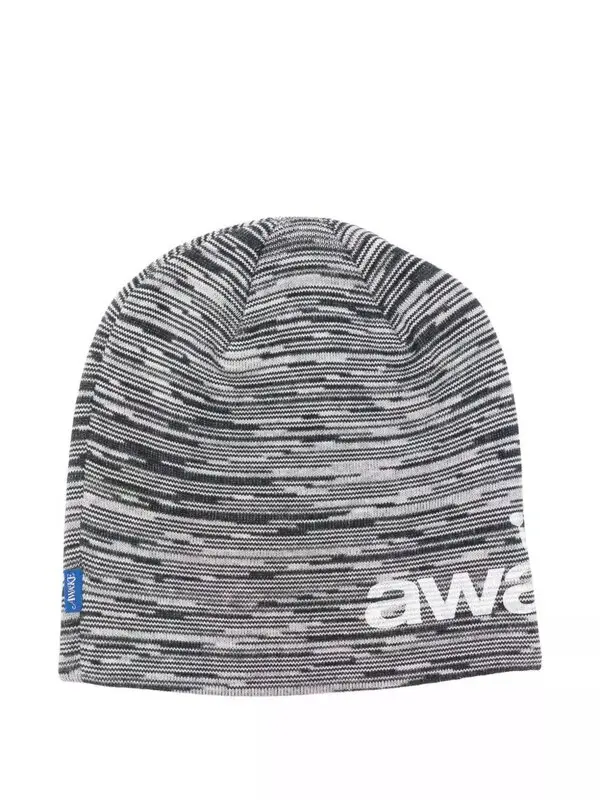 AWAKE NY Logo-print Beanie - Black