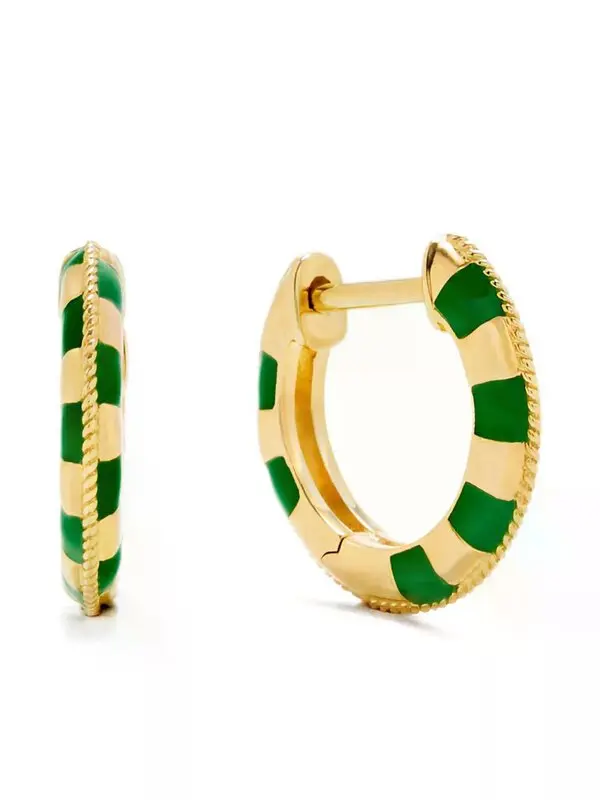 Yvonne Léon 9k Yellow Hoop Earrings - Gold