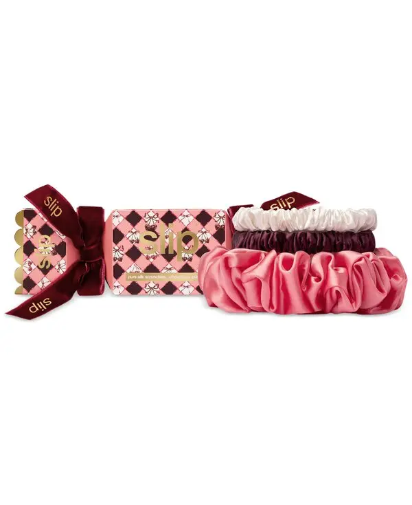 Slip Scrunchie Set - Sweetheart