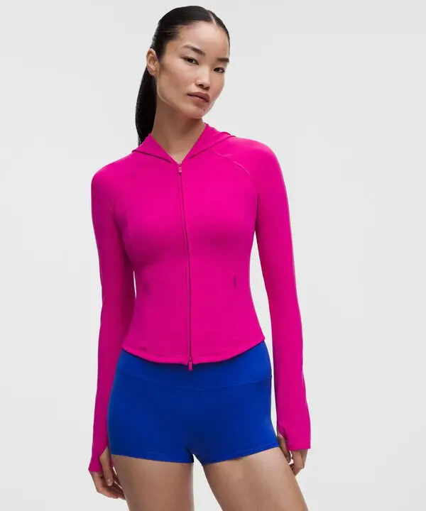 Lululemon Wunder Train Full-zip Jacket - Pink Flare