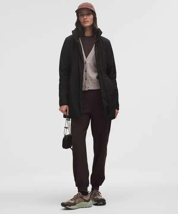 Lululemon Sleek City Long Jacket - Black