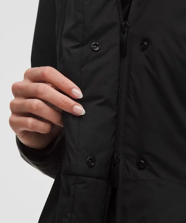 Lululemon Sleek City Long Jacket - Black
