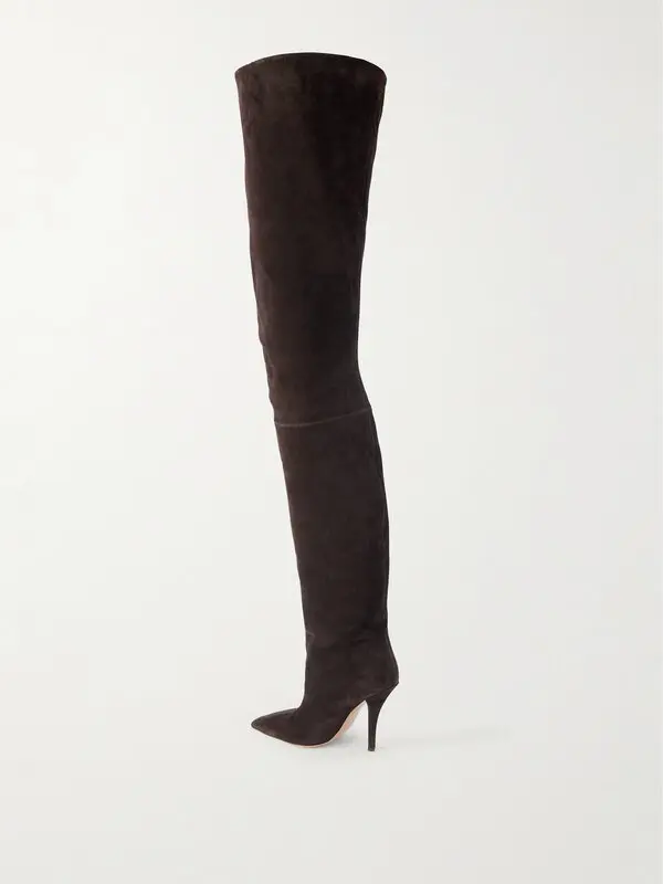 Paris Texas Jessica Suede Over-the-knee Boots