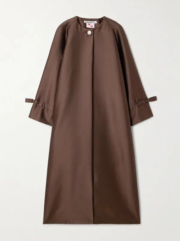 Bernadette David Satin-twill Coat