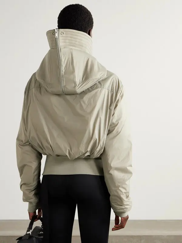 Rick Owens Padded Shell Bomber Jacket - Neutrals