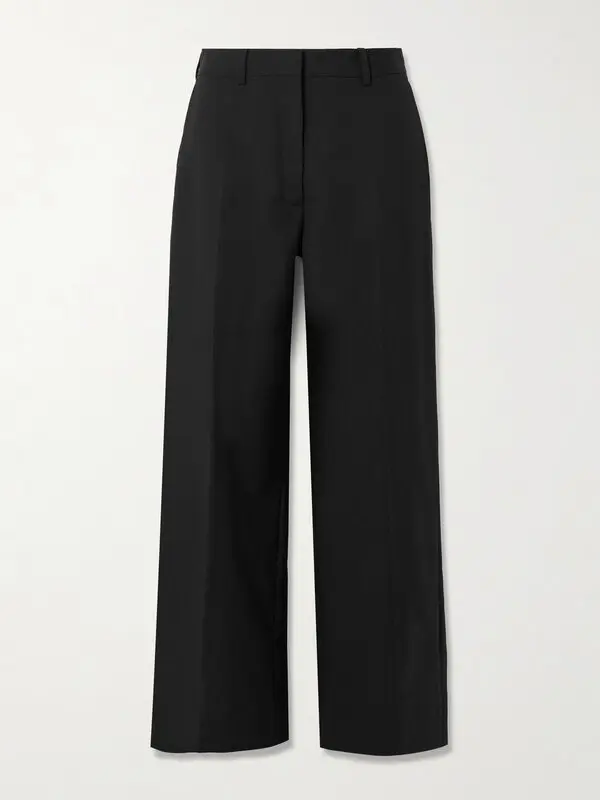 Calvin Klein Simone Wool Wide-leg Trousers
