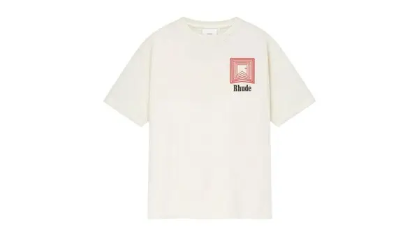 Rhude Chevron Logo Repeat Tee Shirt