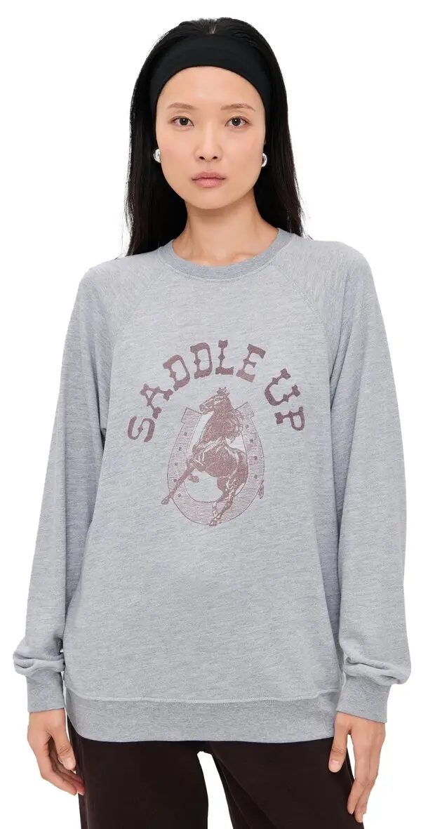 The Original Retro Brand Saddle Up Graphic Sweatshirt