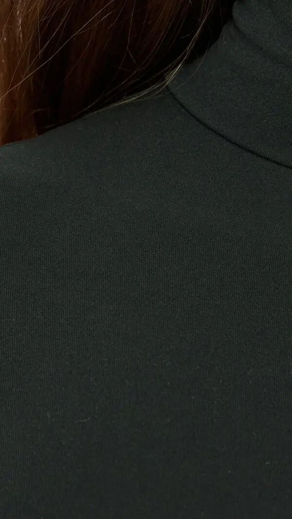 Commando Ballet Body Turtleneck Mini Dress With Thumbholes