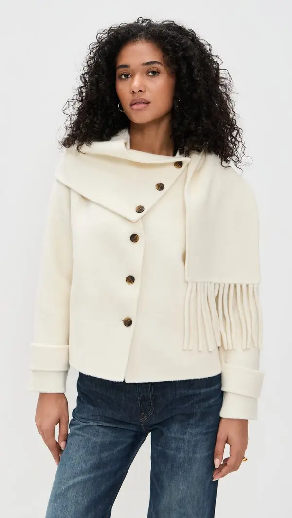 Line & Dot Sofia Scarf Jacket