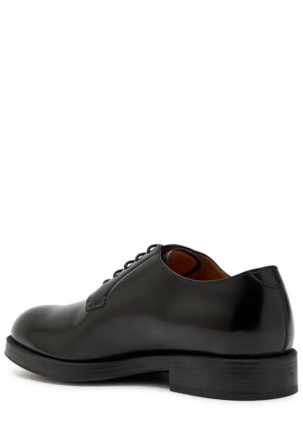 TOD'S Lace-up Leather Derby Shoes - Black