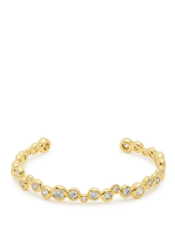 Alexis Bittar Asterales Crystal-embellished Cuff - Gold