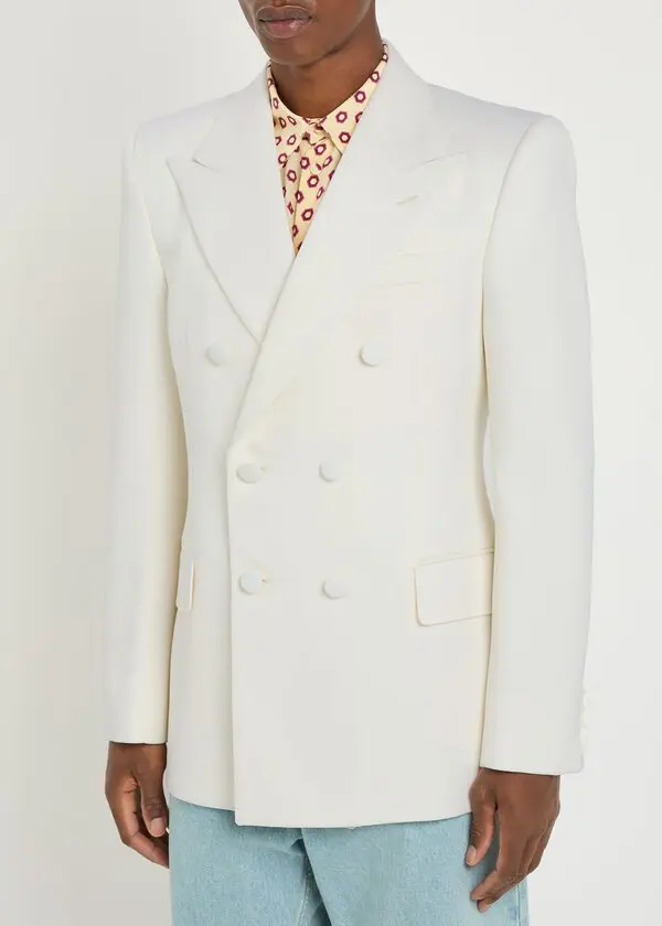 Valentino Garavani Double-breasted Wool Blazer