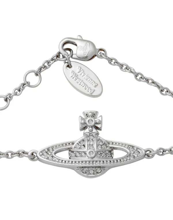 VIVIENNE WESTWOOD Mini Bas Relief Chain Bracelet Brass