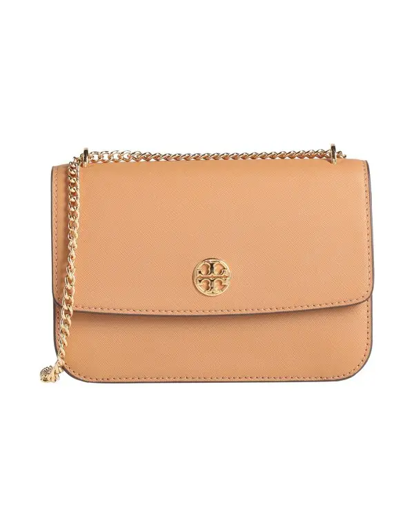 Tory Burch Textured Leather Crossbody Bag With Chain Strap