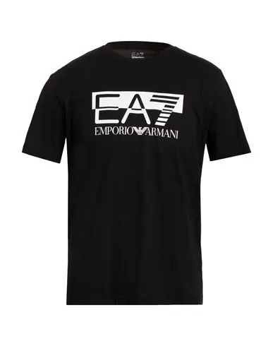 EA7 T-shirt Size Cotton - Black